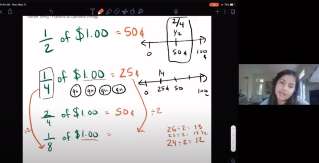 fraction strings – Number Strings